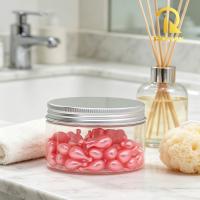 China 100ml Clear Food Grade Plastic Container Jar for Candy Spices and Cosmetics for sale