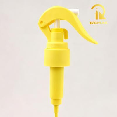 China Refillable 200ml Yellow Mouse Sprayer Plastic Bottle for sale