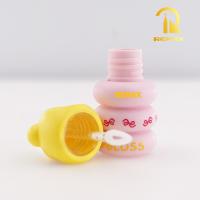 China 5g Cute Bear Design Transparent Lip Gloss Tube Empty Lip Tint Bottle for Personal Care for sale