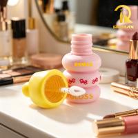 China 5g Cute Bear Design Transparent Lip Gloss Tube Empty Lip Tint Bottle for Personal Care for sale
