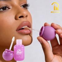 China 5g Transparent Round Head Empty Lip Gloss Tube for Personal Care for sale