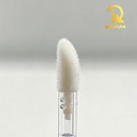 China 0.5g Clear Lip Gloss Tube with Purple Cap & Applicator Brush for sale