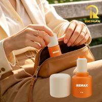 China 3.5g Round Orange Lipstick Tube Refillable Cosmetic Packaging with Custom Logo for sale