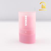 China 8g Empty Heart Shape Lipstick Tube Plastic Cosmetic Packaging Wholesale for sale