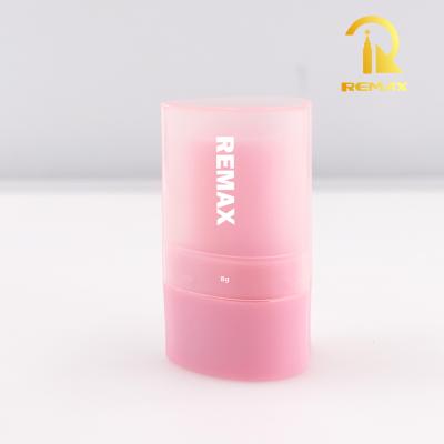 China 8g Empty Heart Shape Lipstick Tube Plastic Cosmetic Packaging Wholesale for sale