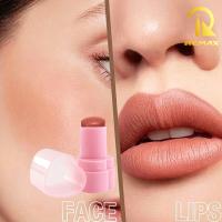 China 8g Empty Heart Shape Lipstick Tube Plastic Cosmetic Packaging Wholesale for sale