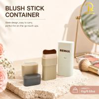 China 15ml Twist-Up Blush Stick Container with Brush Applicator for Custom Cosmetic Packaging for sale