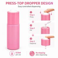 China 4pcs 100ml Lotion Pump Bottle and 50ml Dropper Bottles Transparent Cosmetic Bottle Set for Skincare Packaging for sale