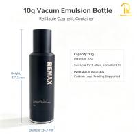 China 10g Airless Vacuum Bottle Cosmetic Packaging for Cream Lotion Skincare Container for sale