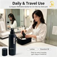 China 10g Airless Vacuum Bottle Cosmetic Packaging for Cream Lotion Skincare Container for sale