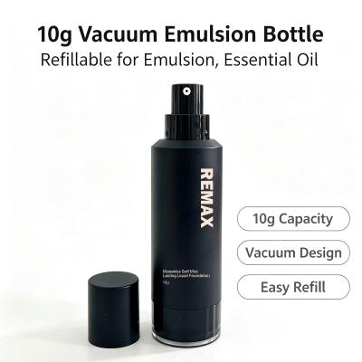 China 10g Airless Vacuum Bottle Cosmetic Packaging for Cream Lotion Skincare Container for sale