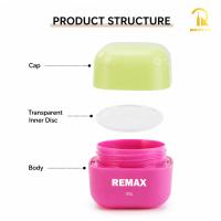 China 30g 80g 120g Plastic Cream Jar Empty Multi-Color Cosmetic Container for Skincare OEM for sale
