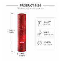 China Custom Logo 6g Paper Lipstick Tube Eco-Friendly Empty Container Recyclable Cosmetic Packaging for Lip Balm for sale