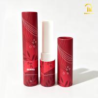 China Custom Logo 6g Paper Lipstick Tube Eco-Friendly Empty Container Recyclable Cosmetic Packaging for Lip Balm for sale