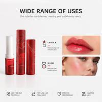China Custom Logo 6g Paper Lipstick Tube Eco-Friendly Empty Container Recyclable Cosmetic Packaging for Lip Balm for sale
