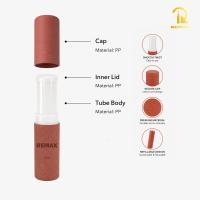 China 10g Contour Stick Empty Paper Tube Eco-Friendly Recyclable Cosmetic Packaging OEM Custom Logo for sale