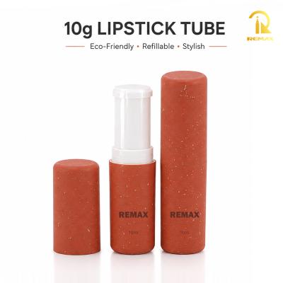China 10g Contour Stick Empty Paper Tube Eco-Friendly Recyclable Cosmetic Packaging OEM Custom Logo for sale