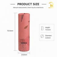 China 5g Paper Lipstick Tube with Aluminum Inner Tube Eco-Friendly Recyclable Cosmetic Container OEM Custom Logo for sale