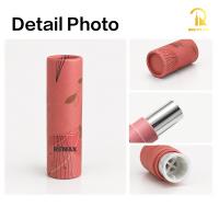 China 5g Paper Lipstick Tube with Aluminum Inner Tube Eco-Friendly Recyclable Cosmetic Container OEM Custom Logo for sale