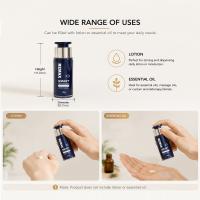 China 30g ABS Vacuum Serum Bottle Empty Airless Pump Cosmetic Packaging Refillable Skincare Cream Lotion for sale