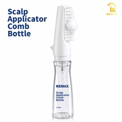 China 175ml Scalp Applicator Comb Bottle | Precision Hair Oil & Serum Dispenser for Targeted Scalp Care for sale