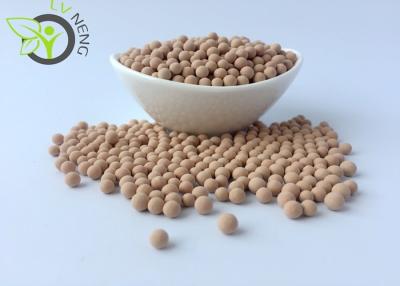 China Sphere Shape 3A Molecular Sieve Desiccant Adsorption Auxiliary Agent 4.0 - 6.0mm for sale