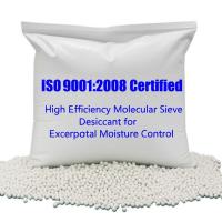 China ISO9001:2008 Certified High Efficiency Molecular Sieve Desiccant with Exceptional Adsorption for Moisture Control for sale