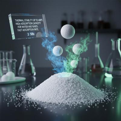 China Thermal Stability Up To 400°C Molecular Sieve Adsorbent With High Adsorption Capacity For Water And Gases And Fast Adsorption Rate 2*58s for sale