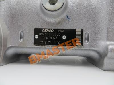 China Injection Pump 094000-0750 6252-71-1110 With 2200bar Injection Pressure For KOMATSU SAA6D125E Engine And 6 Months Warranty for sale