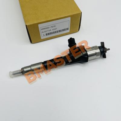 China 095000-7510 Common Rail Fuel Injector for Kubota V6108 V6108-TI-CRS Tractor Loader Harvester Diesel Engine for sale
