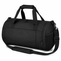 China Durable Polyester Gym Bag With Separate Shoe Compartment And Large Capacity Storage for sale