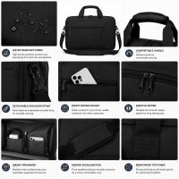 China Water Resistant Laptop Bag With Padded Compartment And Multi Pocket Design For Business Travel, Office And Daily Commute for sale