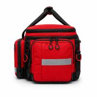 China Professional Emergency Medical Bag with Multi-Compartment Storage, Reflective Strip & Shoulder Carry for Emergency, EMS, Travel and Outdoor Use for sale