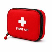 China Compact Portable First Aid Kit Bag with Water-resistant Design and Customizable Options for Travel and Emergency Use for sale