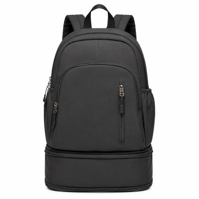 China Waterproof Gym Backpack with Shoe Compartment & Wet Pocket, Lightweight Sports Bag for Men and Women, Cheer, Fitness, Travel & Training for sale