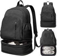 China Waterproof Gym Backpack with Shoe Compartment & Wet Pocket, Lightweight Sports Bag for Men and Women, Cheer, Fitness, Travel & Training for sale