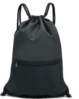 China Lightweight Drawstring Backpack with Front Zipper Pocket, Sports Gym Sackpack for Travel, School, Fitness & Daily Use for sale