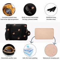 China 3-Piece Diaper Bag Tote Set with Changing Pad & Pacifier Case, Large Maternity Hospital Bag for Labor, Delivery, Travel & Baby Essentials for sale