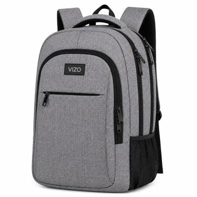 China 15.6-Inch Travel Laptop Backpack, Multi-Compartment College & School Computer Bag with Luggage Strap, Anti-Theft Pocket & Padded Shoulder Straps, Grey for sale