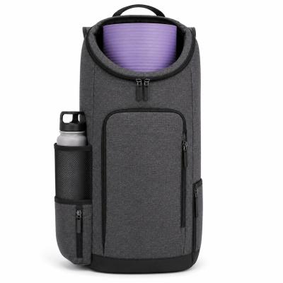 China Yoga Mat Backpack with Large Top-Loading Mat Compartment, Water Bottle Pocket & Multi-Pocket Storage, Lightweight Gym Yoga Bag for Women and Men for sale