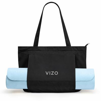 China Large Yoga Mat Tote Bag with Mat Holder & 14-Inch Laptop Compartment, Multi-Pocket Yoga Gym Bag for Women, Pilates, Fitness & Travel | VIZO for sale