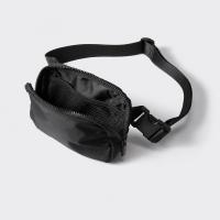 China Water-Repellent Nylon Fanny Pack for Women, Two-Way Zipper Crossbody Belt Bag with Adjustable Strap for Travel, Walking, Shopping & Everyday Use for sale