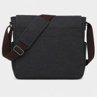 China Vintage Canvas Messenger Bag for Men, Large 15-Inch Laptop Shoulder Briefcase with Multi-Pocket Storage for Business, Travel, Work & Everyday Use for sale