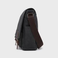 China Vintage Canvas Messenger Bag for Men, Large 15-Inch Laptop Shoulder Briefcase with Multi-Pocket Storage for Business, Travel, Work & Everyday Use for sale
