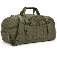 China 25L Tactical Duffle Backpack for Men, Convertible Weekender Gym & Travel Bag for Overnight Trips, Workout, Sports and Outdoor Use, Black for sale
