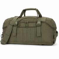 China 25L Tactical Duffle Backpack for Men, Convertible Weekender Gym & Travel Bag for Overnight Trips, Workout, Sports and Outdoor Use, Black for sale