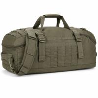 China 25L Tactical Duffle Backpack for Men, Convertible Weekender Gym & Travel Bag for Overnight Trips, Workout, Sports and Outdoor Use, Black for sale