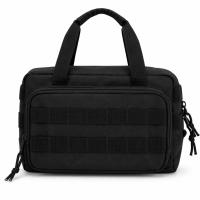 China 12-Inch Heavy Duty Tool Bag, Tactical Work Gear & Car Tool Organizer for Mechanics, Electricians, Carpenters, Plumbers and Builders, Black for sale