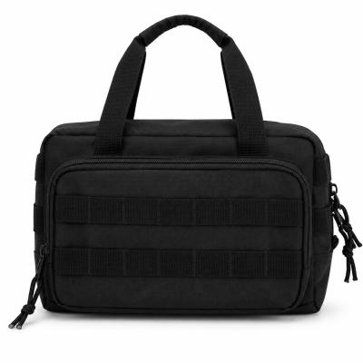 China 12-Inch Heavy Duty Tool Bag, Tactical Work Gear & Car Tool Organizer for Mechanics, Electricians, Carpenters, Plumbers and Builders, Black for sale