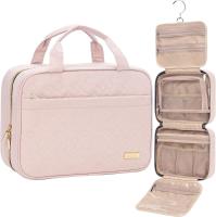 China Women’s Hanging Travel Toiletry Bag, Portable Makeup and Cosmetic Organizer with Multi-Compartment Storage for Toiletries, Skincare and Bathroom Essentials for sale